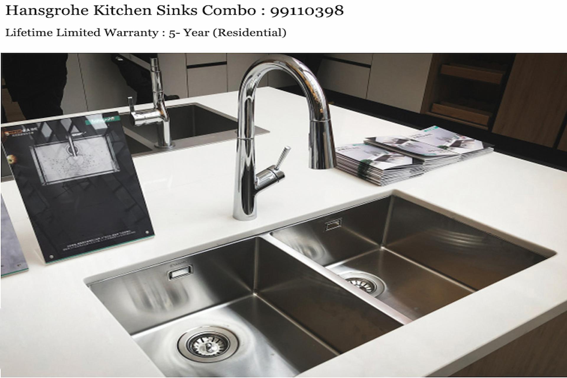 Create a Glamorous Space with a Hansgrohe Kitchen Sink
